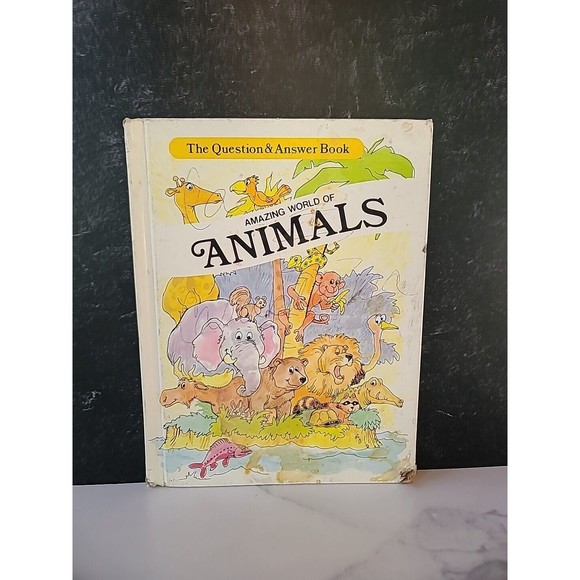 Other | The Question Answer Book Amazing World Of Animals | Poshmark